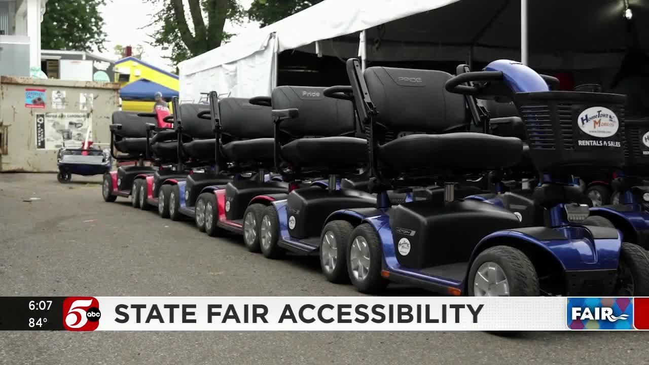 New accessibility measures in place at the Minnesota State Fair - YouTube