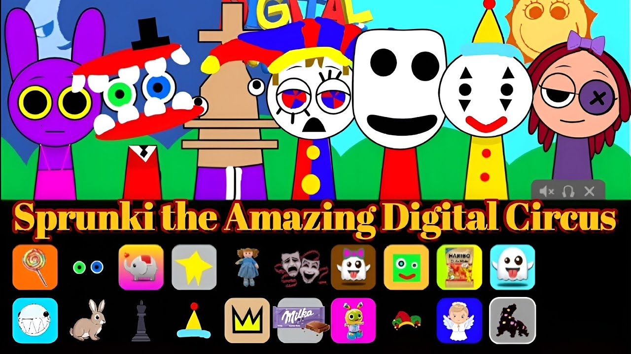 Sprunki ~The Amazing Digital Circus || Full gameplay in Pc.. - YouTube