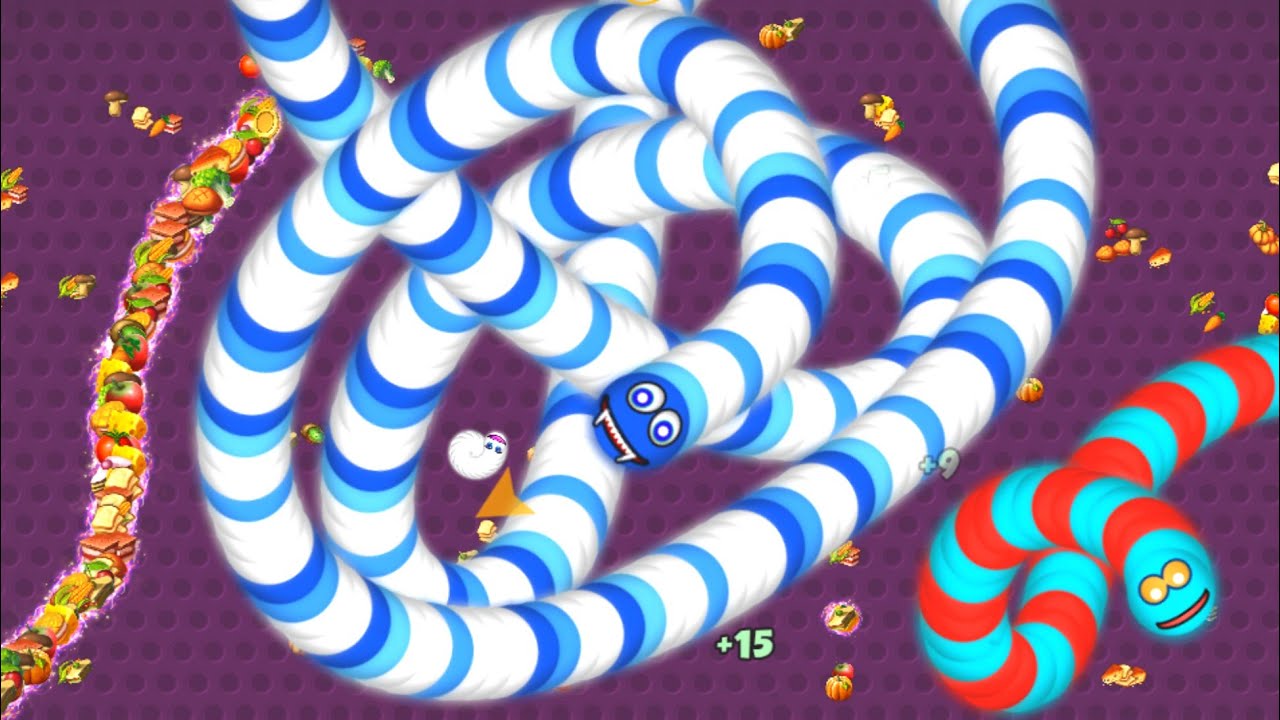 Worms Zone Game Cacing | Cacing Gaming | Worms.Zone.io indonesia - YouTube