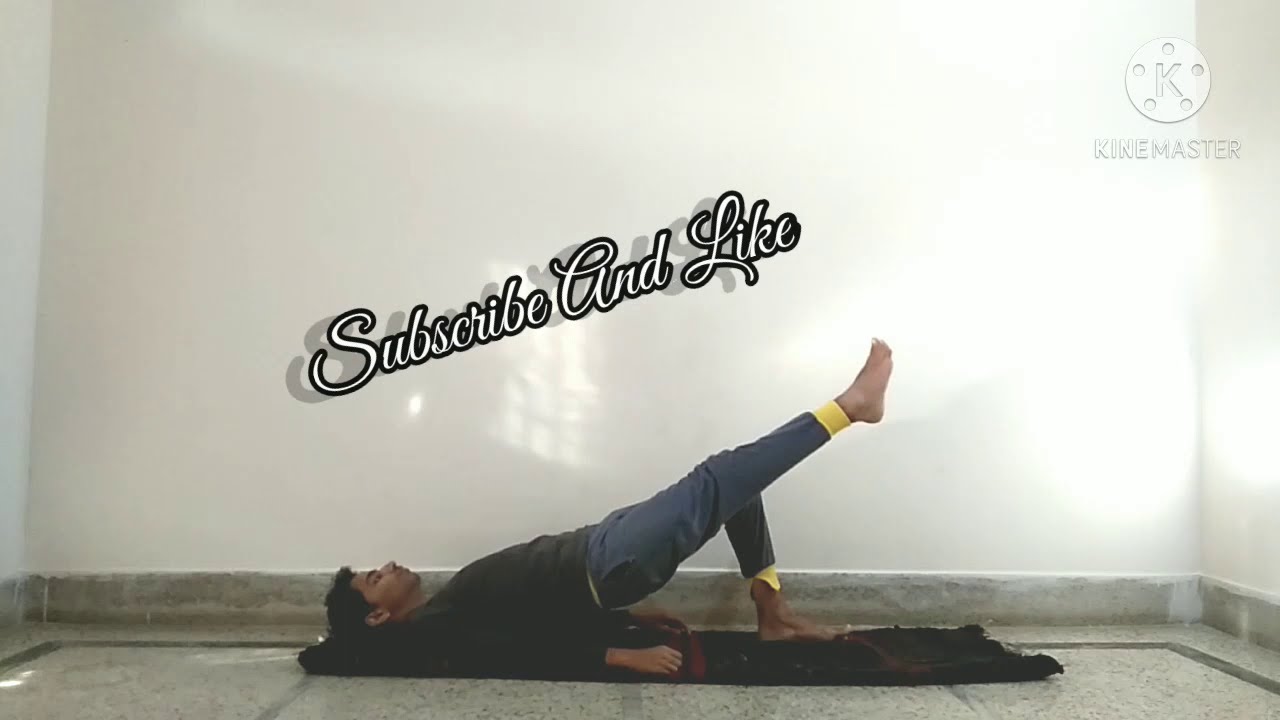 Alternate leg Extension Bridge & Hold Exercise at home | Bridge & Hold ...