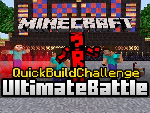 Minecraft Quick Build Challenge - Four Way Battle Final: Supernatural ...