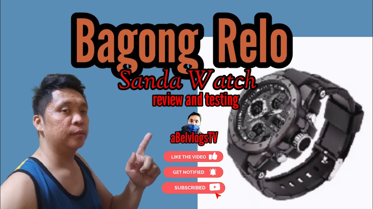 Bagong Relo - Sanda Watch review and testing - YouTube
