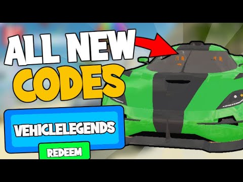 ALL VEHICLE LEGENDS CODES! (November 2021) | ROBLOX Codes *SECRET ...