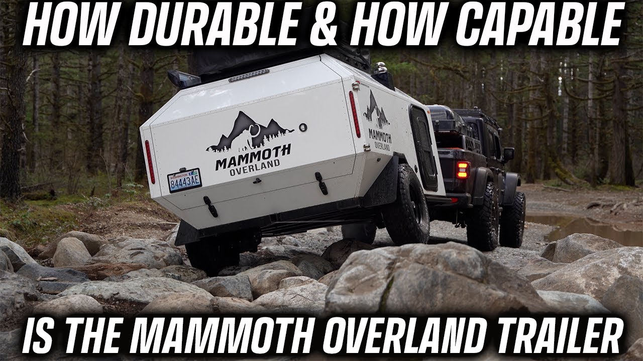 The Off Road Capability & Ruggedness of our Overland Trailer is ...