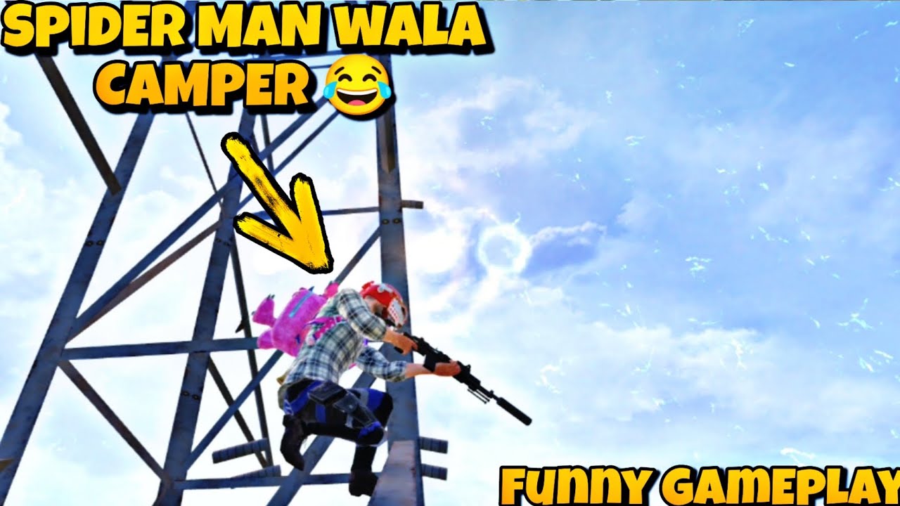 Spider Man Wala Camper | Funny Gameplay😂 | PUBG Mobile - YouTube