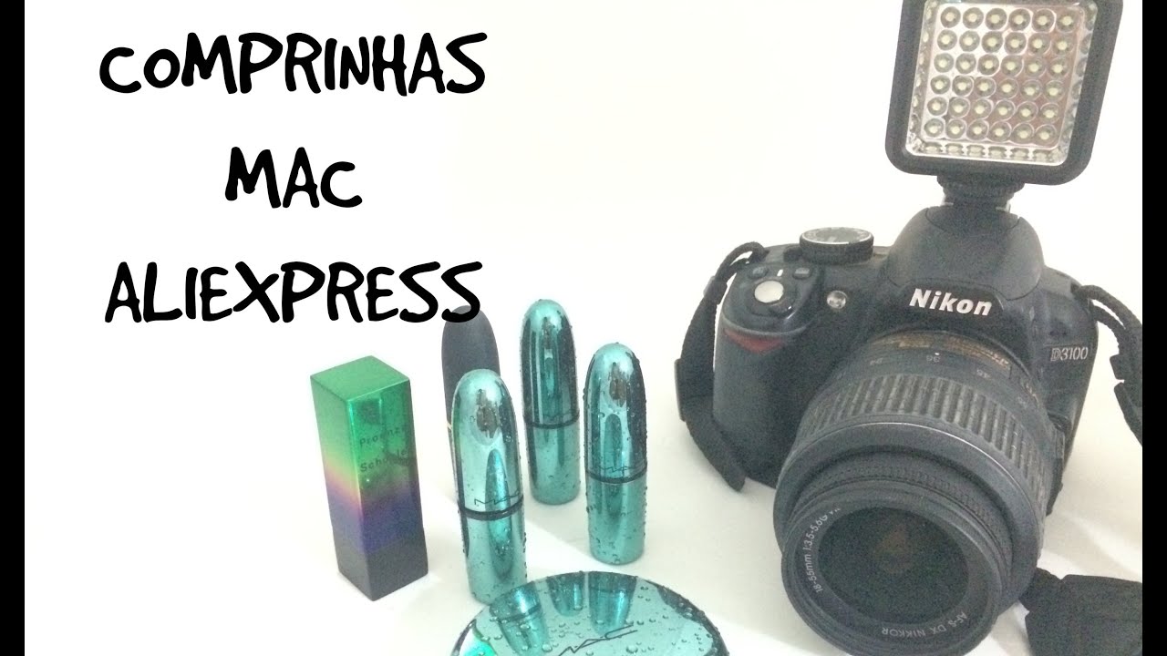Comprinhas - MAC e Aliexpress - YouTube