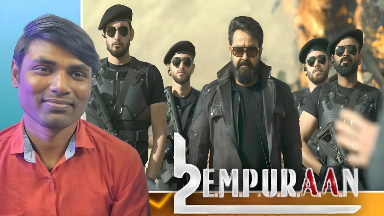 Mohanlal's EPIC Intro Scene in Empuran Movie REACTION😎 - YouTube