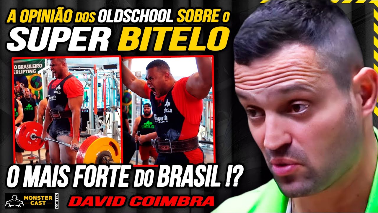 CRÍTICAS ao BITELO no POWERLIFTING !? HYPE ou FORÇA !? | DAVID COIMBRA ...