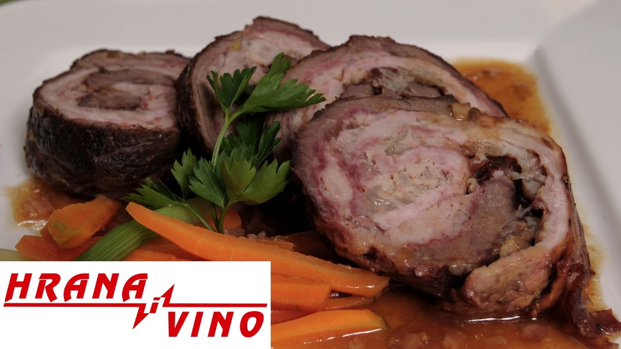 Rolada od dvije vrste mesa | Hrana i Vino HR - YouTube