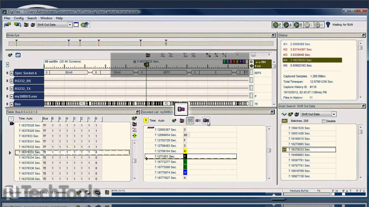 Using Tables and List in DigiView V7 - YouTube
