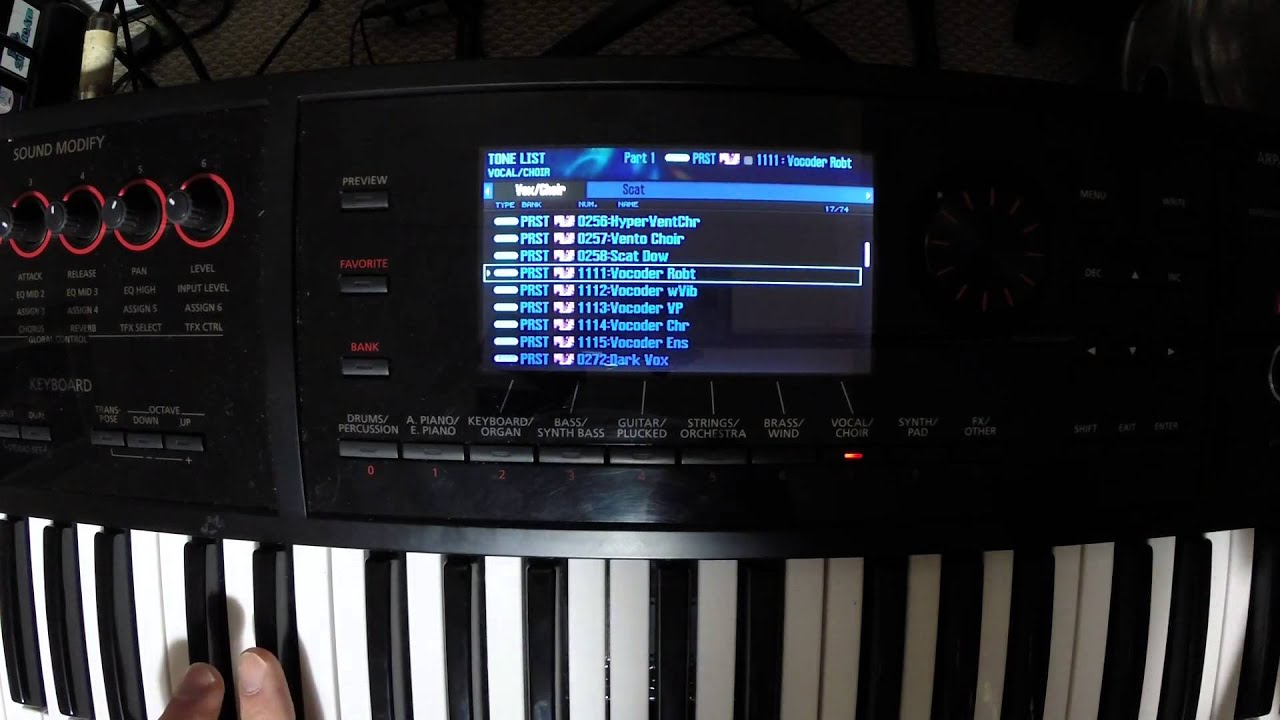 How to Use the Vocoder on the Roland FA06 - YouTube