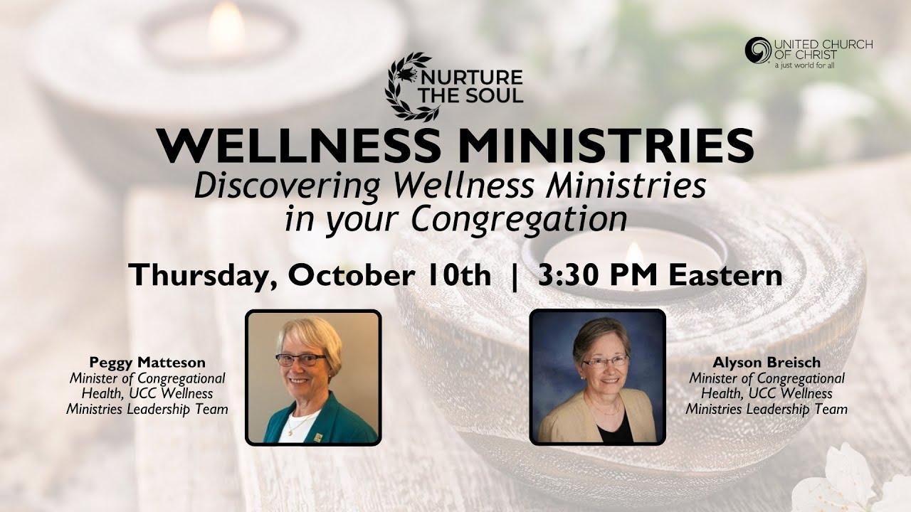 Nurture the Soul: Wellness Ministries, Discovering Wellness Ministries ...