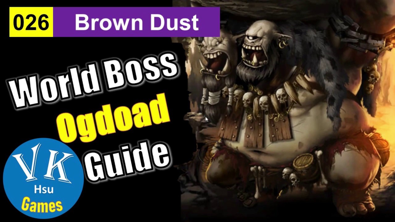 World Boss Ogdoad Guide for Beginners | Brown Dust 026 - YouTube