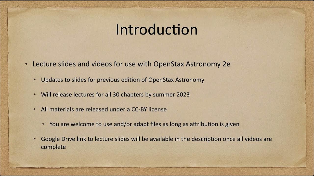 Lesson 0 - Lecture 0 - Introduction - YouTube