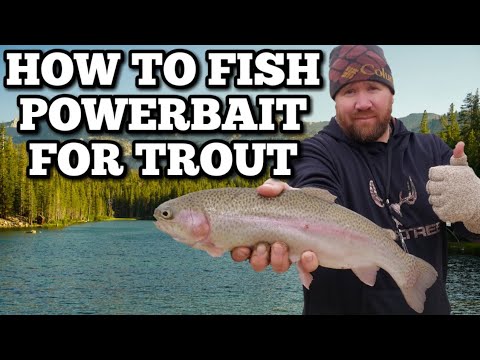 How To Fish For TROUT Using Powerbait | EASY SETUP | 4K Trout Fishing ...