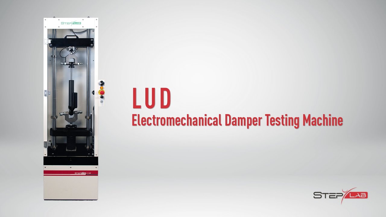 STEP Lab | LUD - Electromechanical Damper Testing Machine - Shock Dyno ...