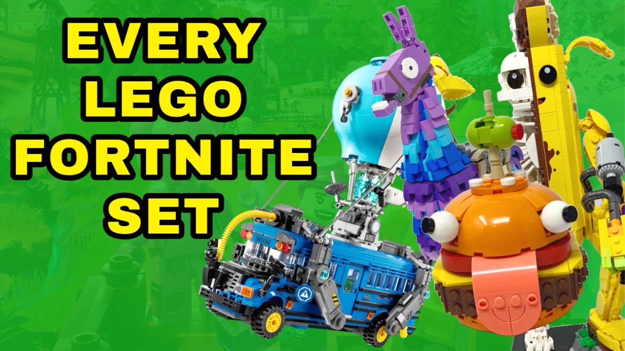 Every LEGO Fortnite Set (Review Compilation) - YouTube