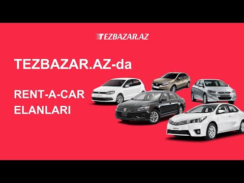 Rent a car Baku ucuz qiymətlər