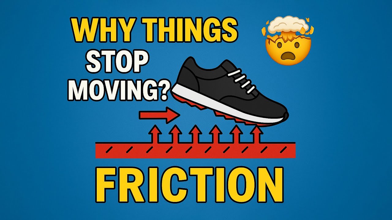 Friction – The Force That Slows Things Down #scienceexplained #viral # ...
