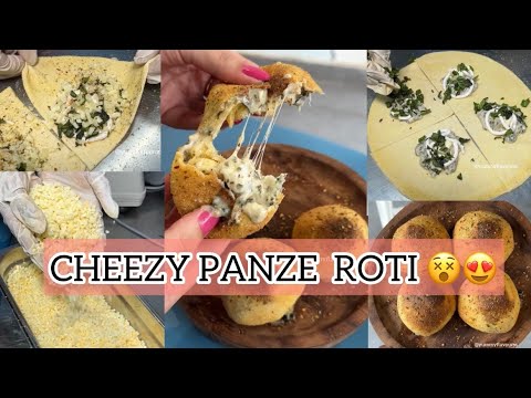 CHEESY PANZE ROTI 😱😵|| ITALIAN FOOD - YouTube