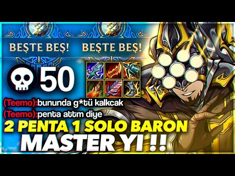 50 KİLL !! SALDIRI HIZI MASTER Yİİ !! 2 PENTA SOLO BARON DURDURULAMAZ ÇAR !! | Ogün Demirci