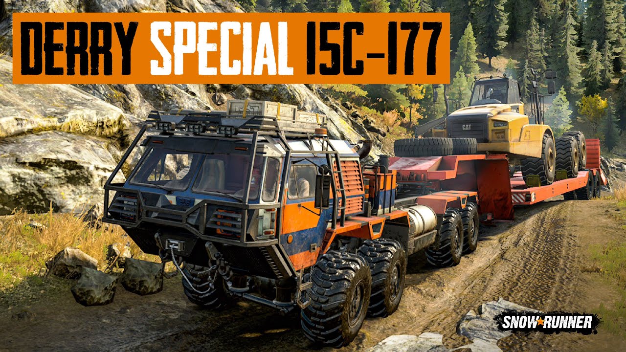 Derry Special 15C-177 | KAMAZ 5360. Snowrunner phase 9. - YouTube