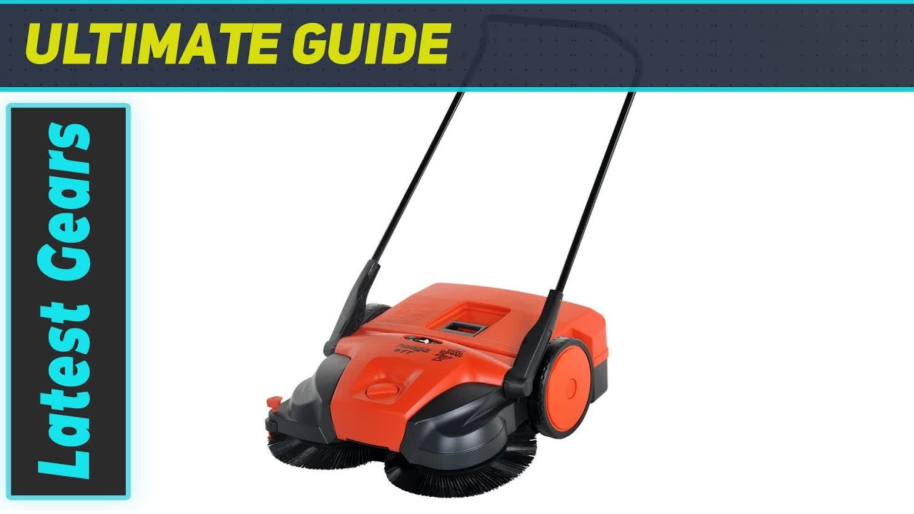 Profi-line 677 Battery Powered Triple Brush Sweeper: The Ultimate ...