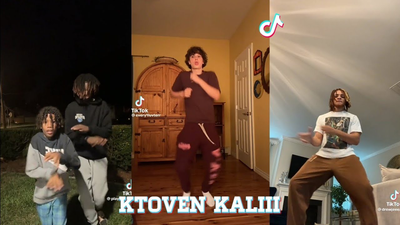 Ktoven Kaliii TikTok Dance Challenge Compilation #ktoven - YouTube