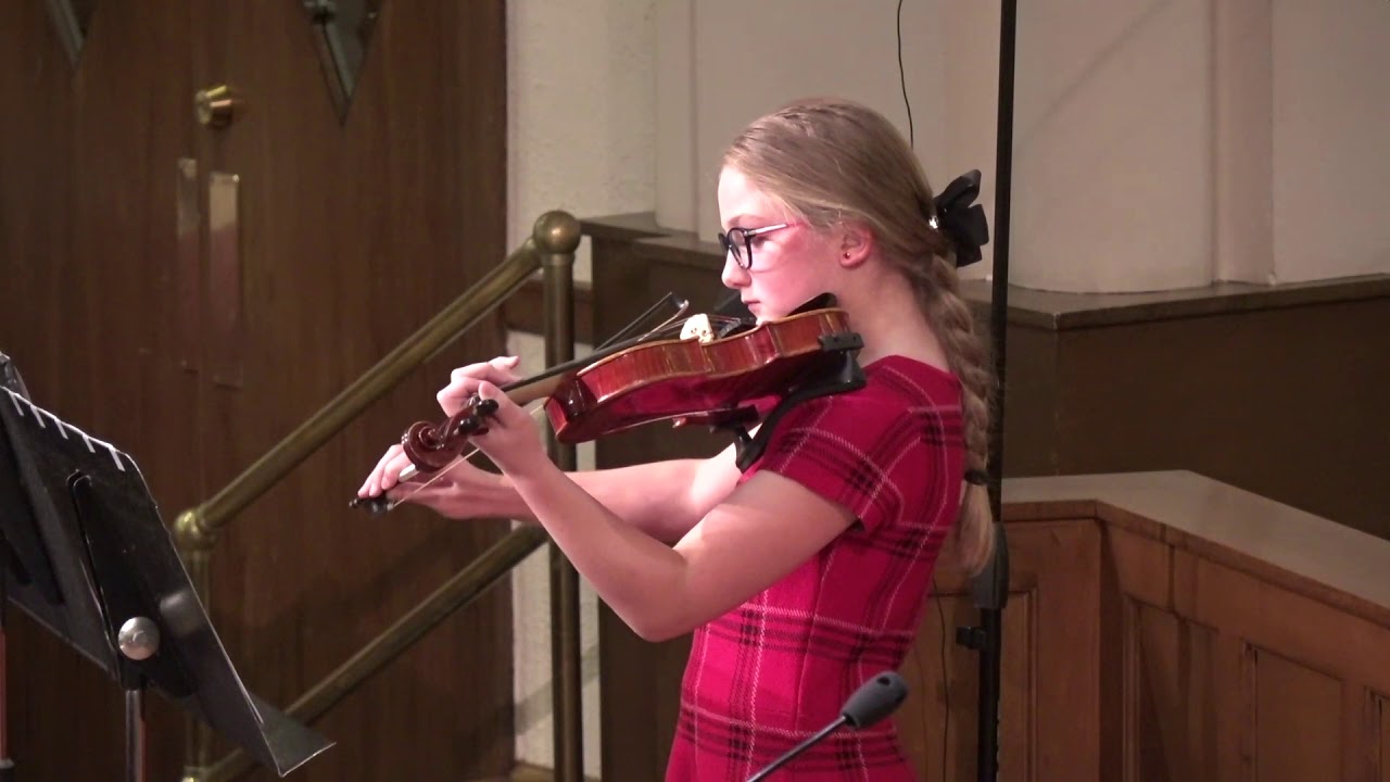 Act of Praise - Claire Stovall, violin - YouTube