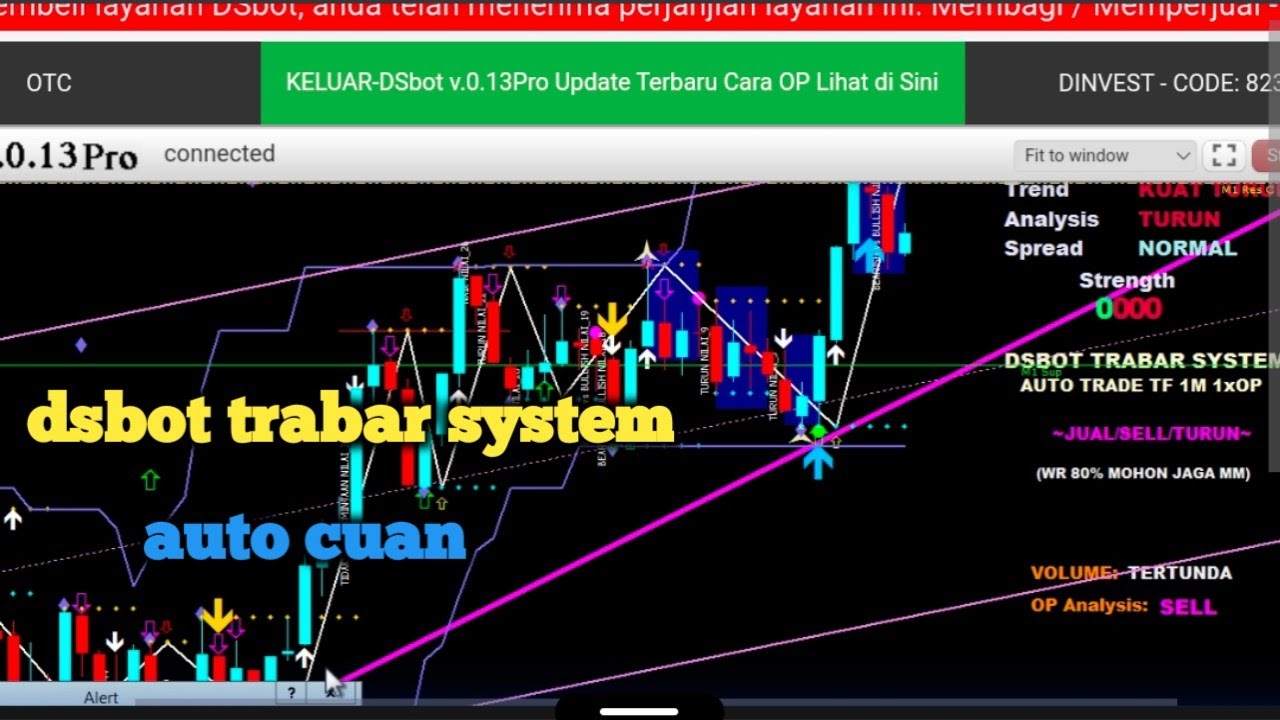 modal receh auto cuan||dsbot trabar system||MENTOK K1||pemula wajib ...