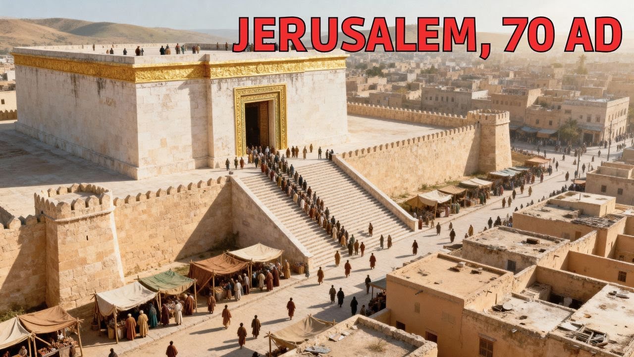 A NORMAL DAY IN JERUSALEM, 70 AD, BEFORE THE TEMPLE’S DESTRUCTION — AI ...