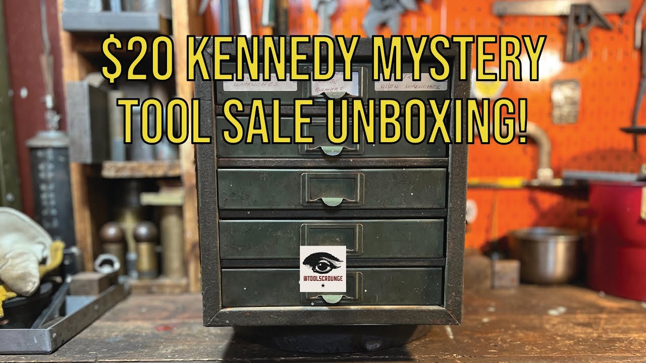 $20 Vintage Kennedy tool sale unboxing! - YouTube