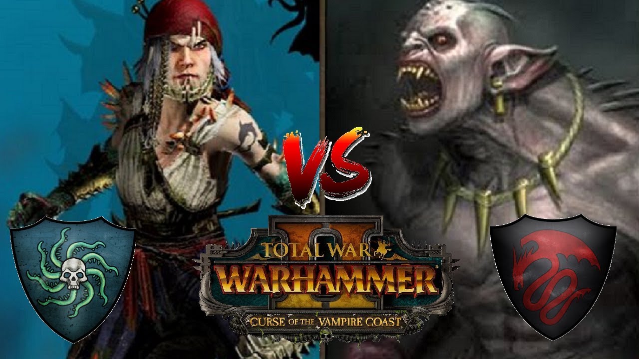 Vampire Counts vs Pirates of Sartosa | NEW STRIGOI LORD - Total War ...
