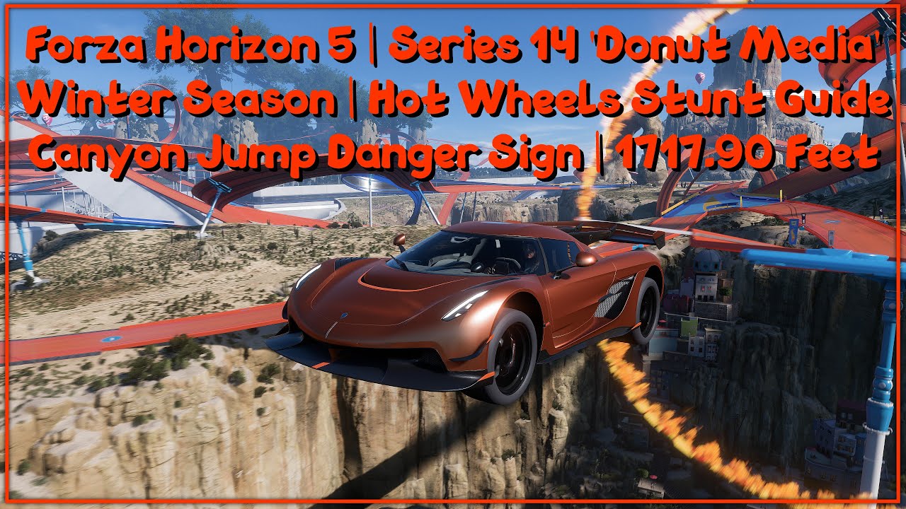 Forza Horizon 5 | Series 14 'Donut Media' Winter | Hot Wheels Canyon ...