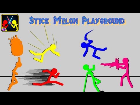 Stick Melon Playground Part1: Stickman Animation: Stickman Cartoon Game ...