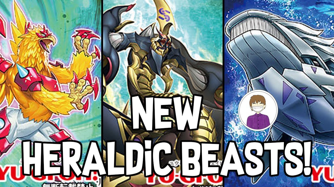 NEW HERALDIC BEAST CARDS! Yu-Gi-Oh! - YouTube
