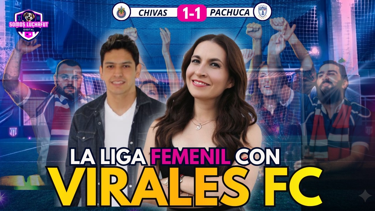 EMPATE ENTRE CHIVAS FEMENIL Y PACHUCA FEMENIL CON GOLES DE JASMINE ...