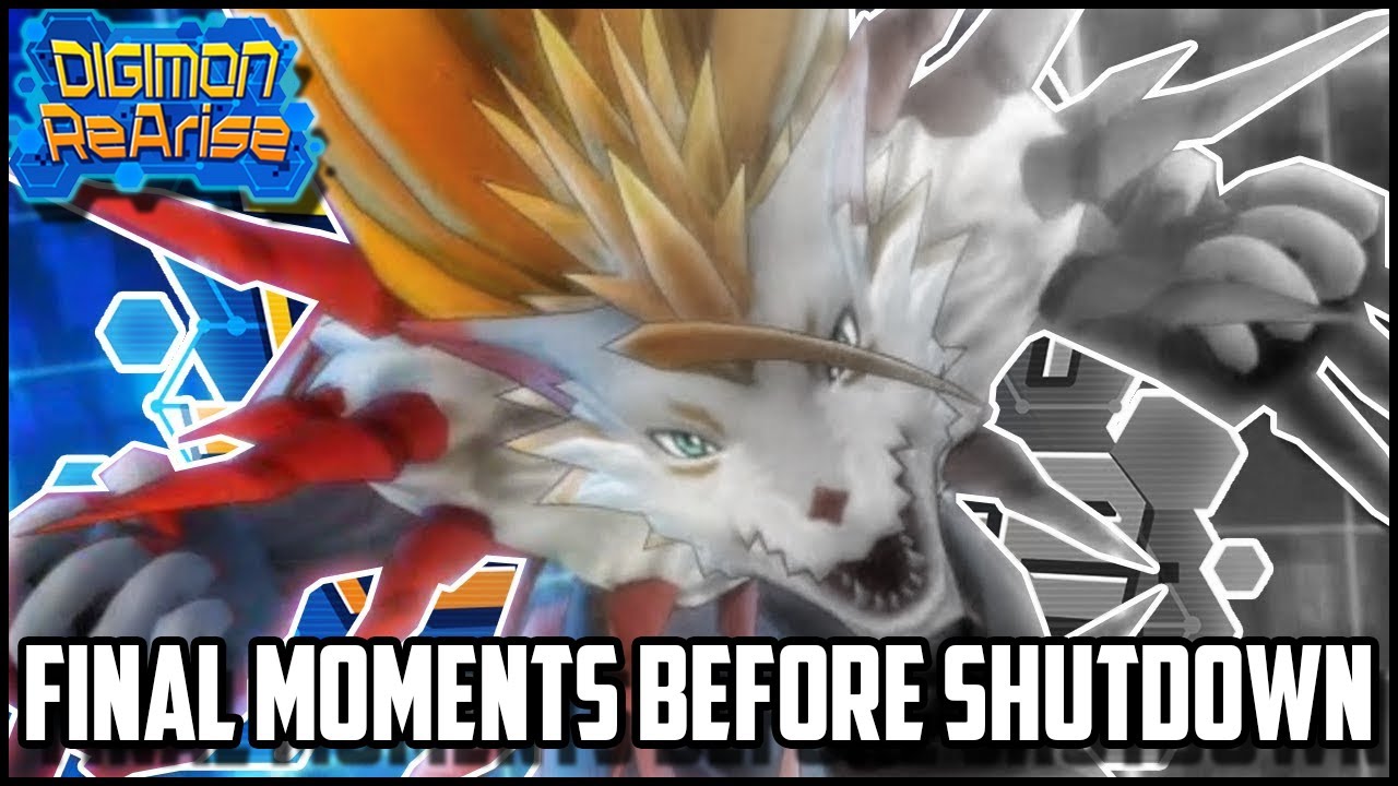 RIP Digimon ReArise - YouTube