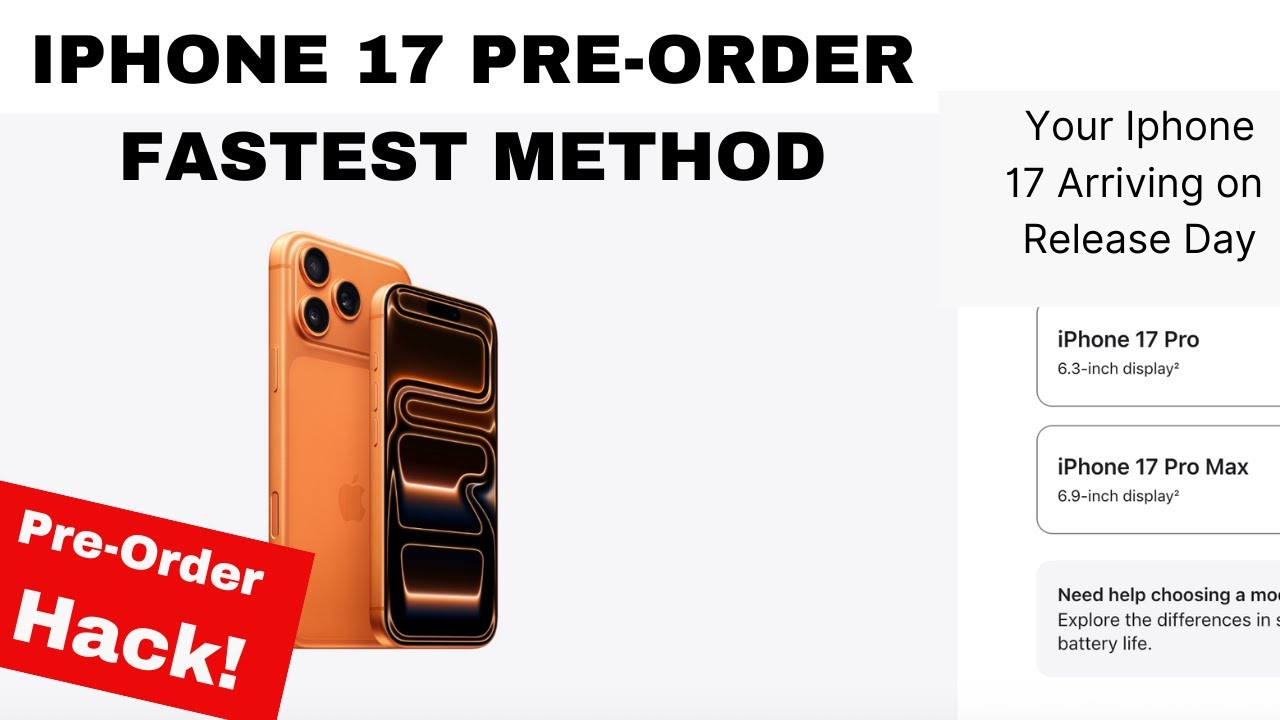 How To Order IPhone From Apple Directly| iPhone 16 , 16s PRE-ORDER HACK ...