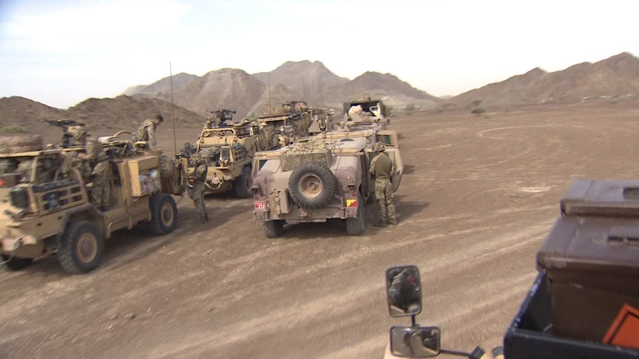 British Army Jackals Tackle UAE Desert And Mountains | Forces TV - YouTube