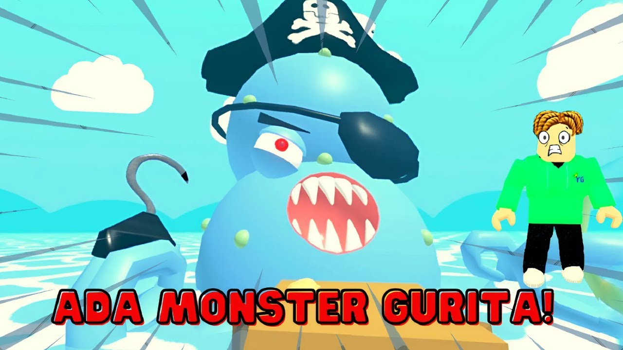 AKU DIMAKAN MONSTER OCTOPUS - ESCAPE THE SHIPYARD OBBY - YouTube