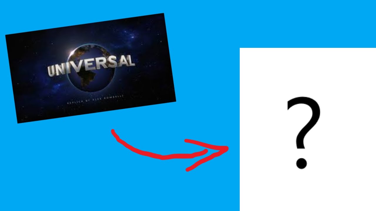 UNIVERSAL logo blender parody - YouTube