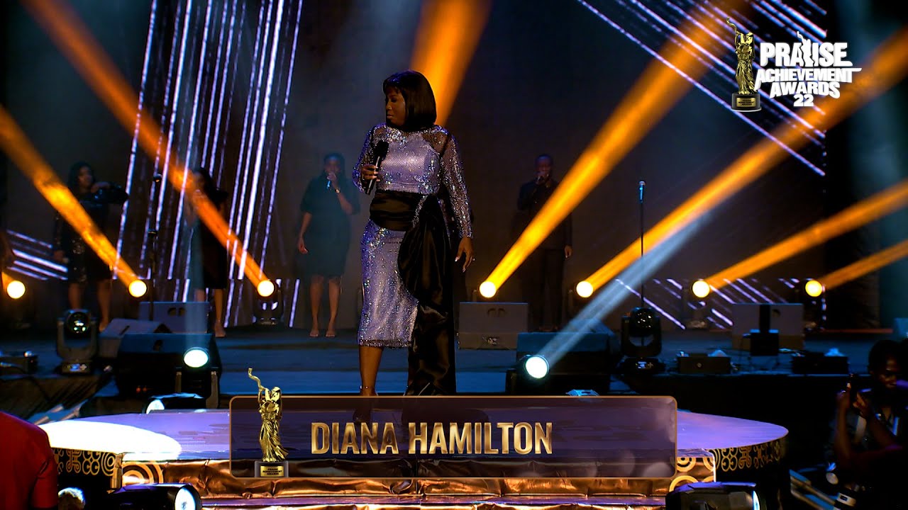 DIANA HAMILTON'S amazing performance at Praise Achievement Awards ...
