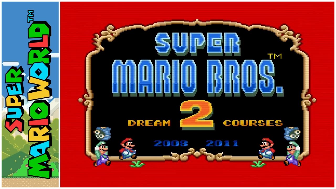 Super Mario Bros. 2 Dream Courses (2011) | Super Mario World Hack - YouTube
