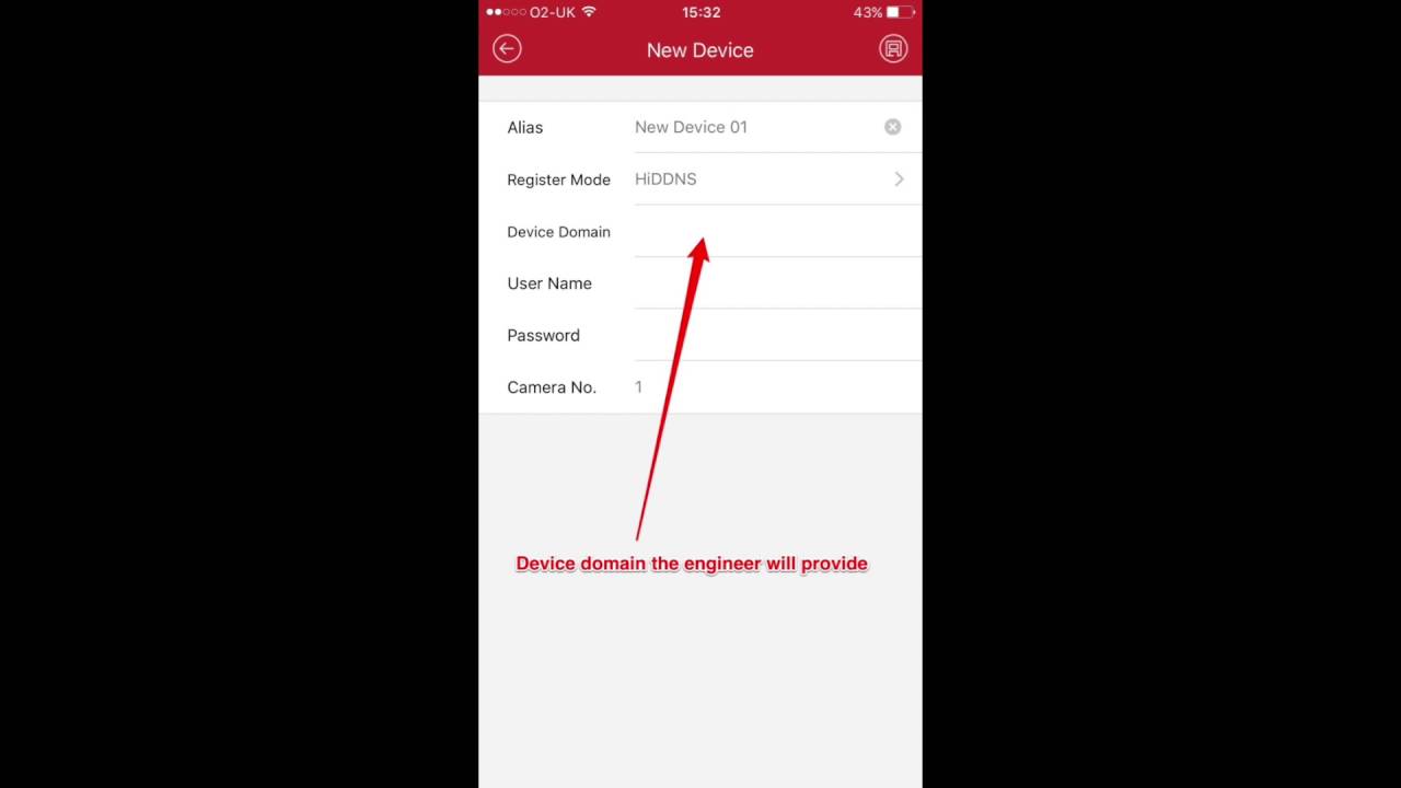 Hikvision remote view set up for a mobile phone / smartphone - YouTube