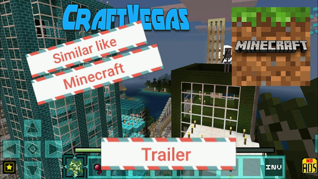 Craft vegas trailer (by minecraft world) - YouTube