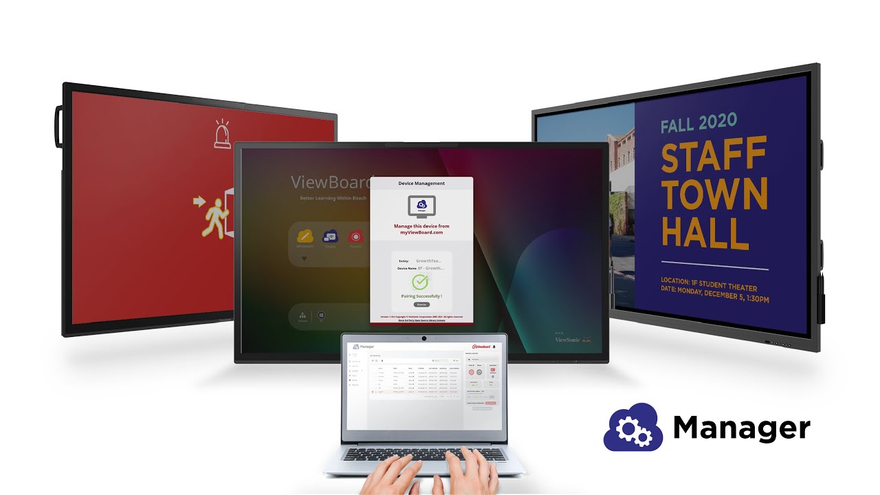 ViewSonic Manager 顯示設備管理系統 | 為學校資訊組長量身打造的解決方案 - YouTube