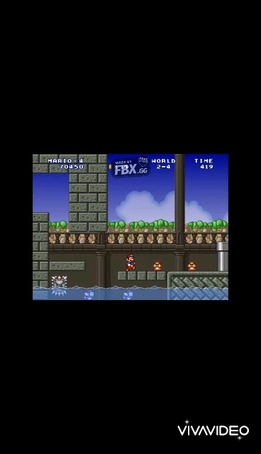 MF - A New Journey:Mario VS Roto-disc and Thwomp & he kills 2 Goombas ...