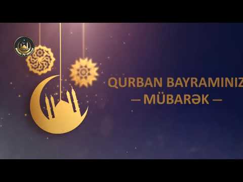Qurban bayramınız mübarək. Qurban bayramı təbriki