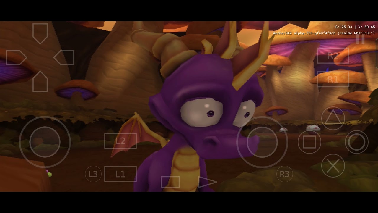 Aether SX2 (PS2) emulator - The Legend of Spyro: A New Beginning ...